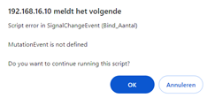 Script error "MutationEvent is not defined"